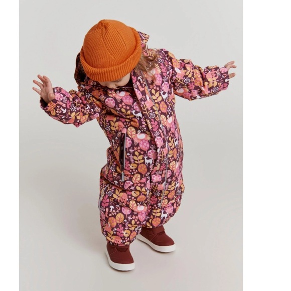 Reima | One Pieces | Reima Girls Forest Friends Pink And Purple ...